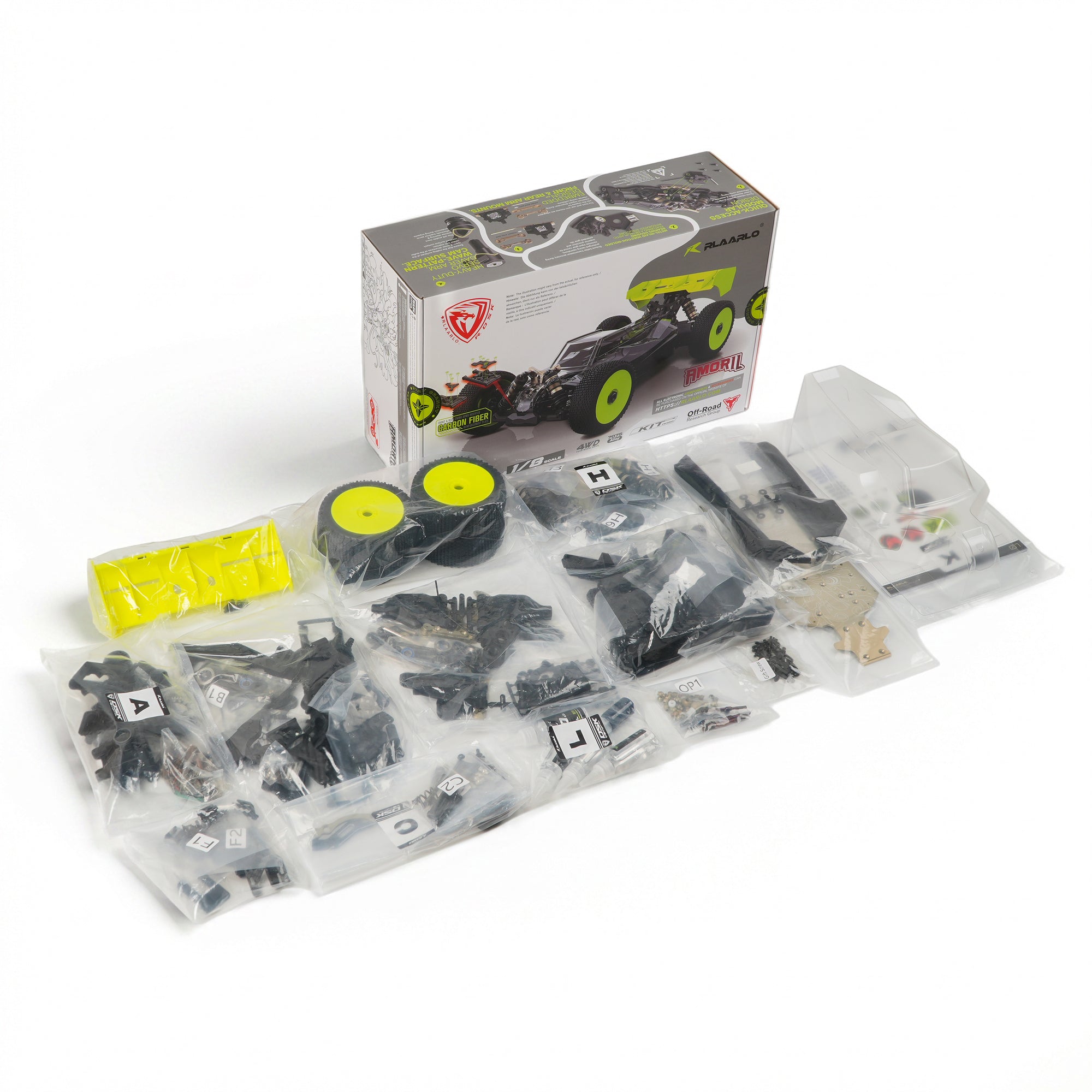 Rlaarlo Dragon Scale Knight | 1/8 Racing Buggy | Off-Road | DSK08 KIT