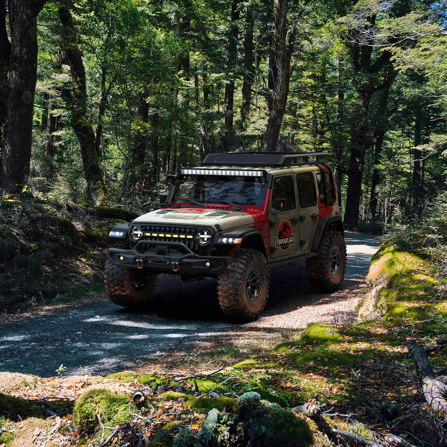 Rlaarlo 1/7 Scale 4WD Brushed RC Crawler MK-07