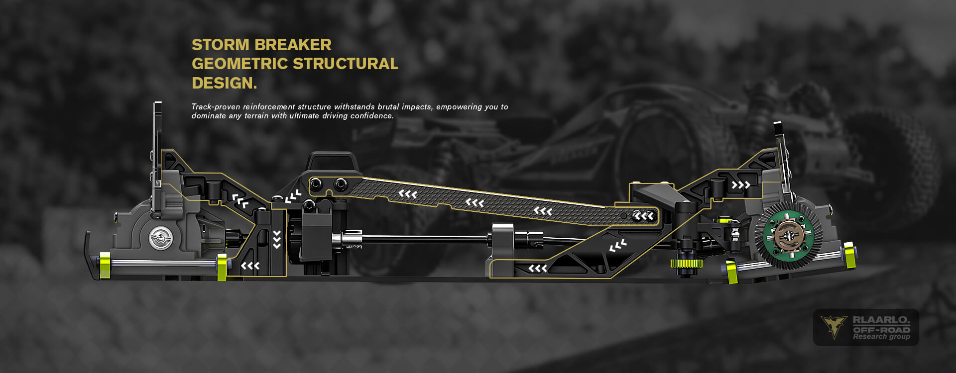 Rlaarlo Storm Breaker 1/10 RTR 4WD Buggy SBK10